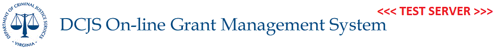 WebGrants -Virginia Department of Criminal Justice Services